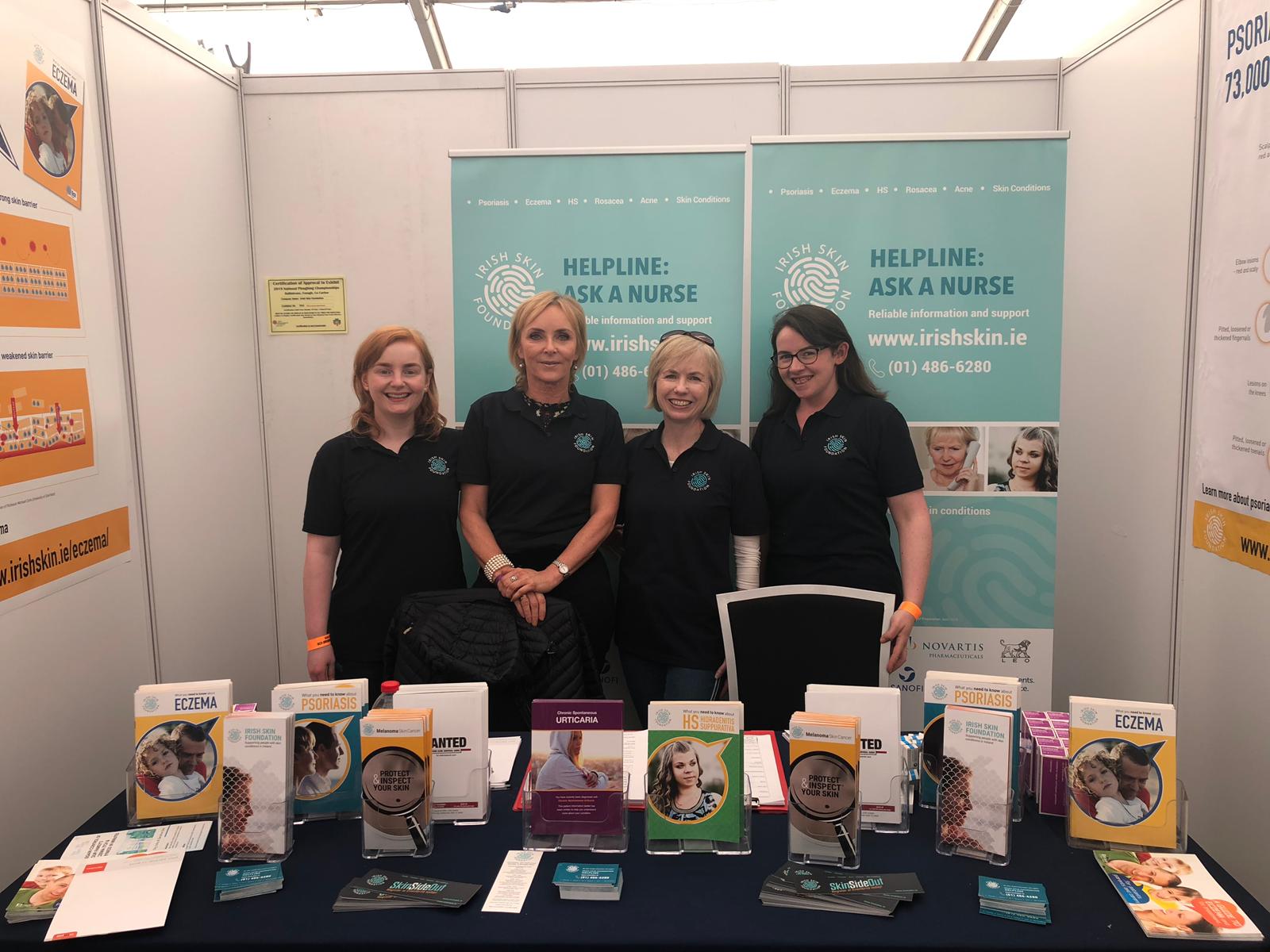 The ISF puts your skin in perspective at the Ploughing! - Irish Skin ...