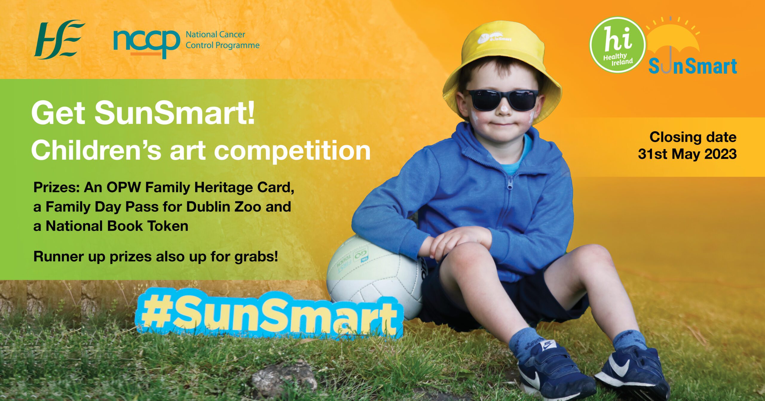 NCCP & Healthy Ireland Launch Get SunSmart! Children's Art Competition