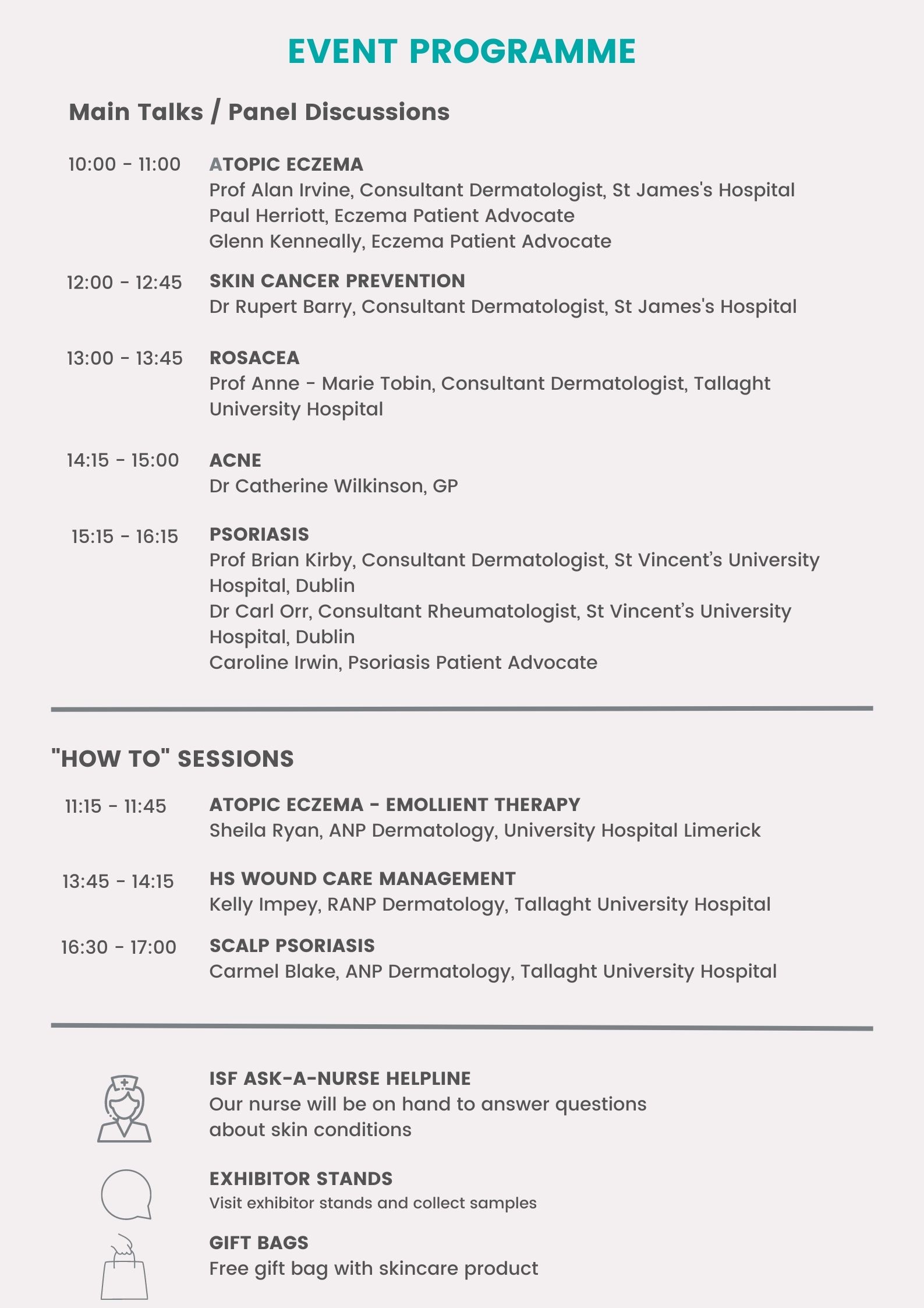 SkinSideOut 2023: Our Skin Health Event - Irish Skin Foundation